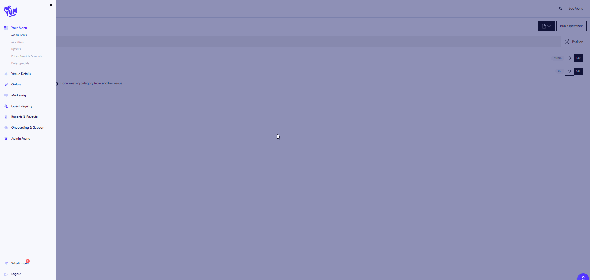 Tevalis - How to add new menu items – me&u