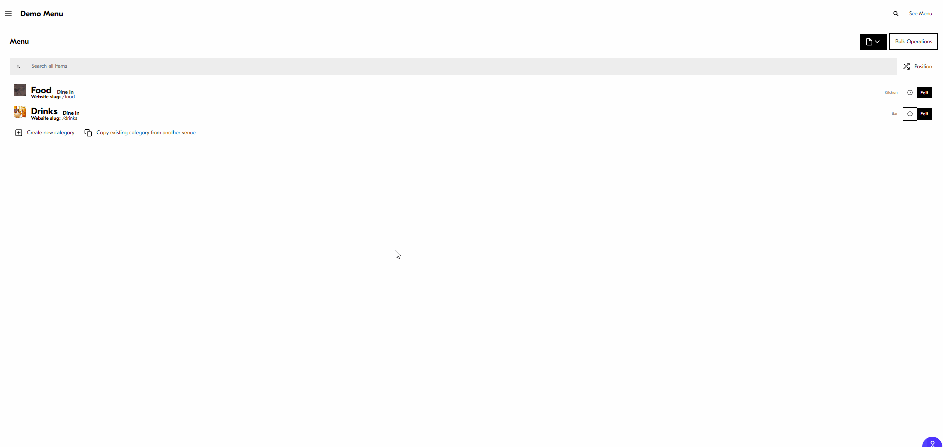 Tevalis - How to add new menu items – me&u
