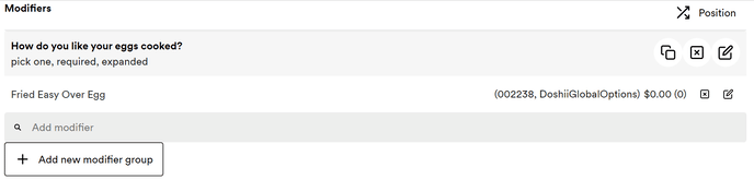 Impos - Managing modifiers – me&u