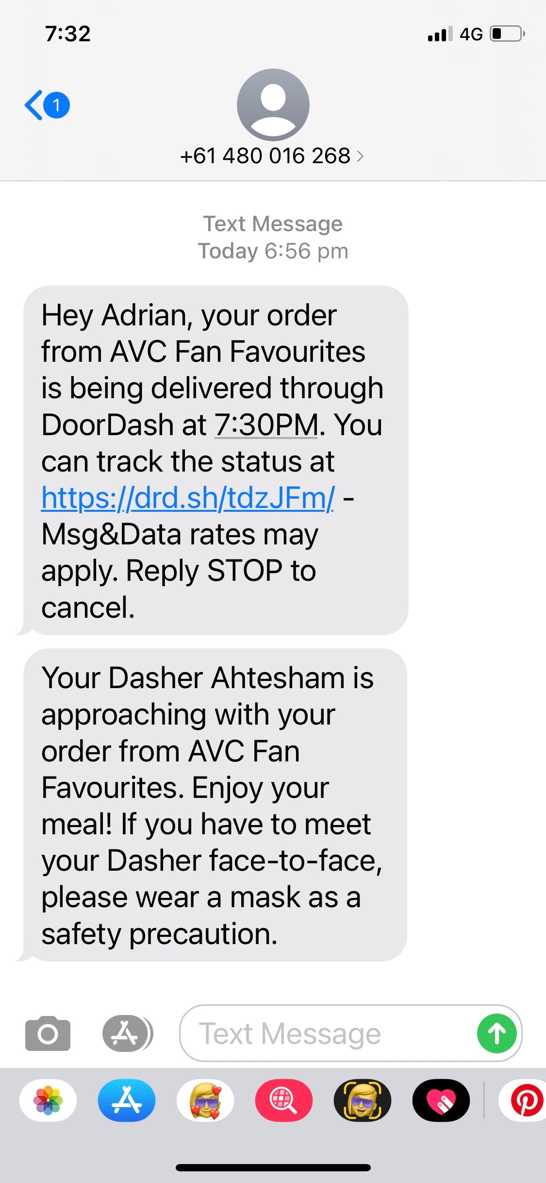 Introduction to DoorDash Drive Delivery Service (AUS only) – me&u