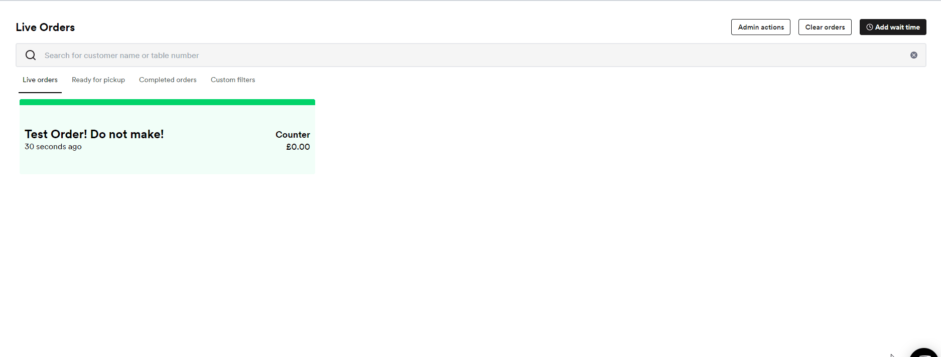 SMS Notifications for Order Status – me&u
