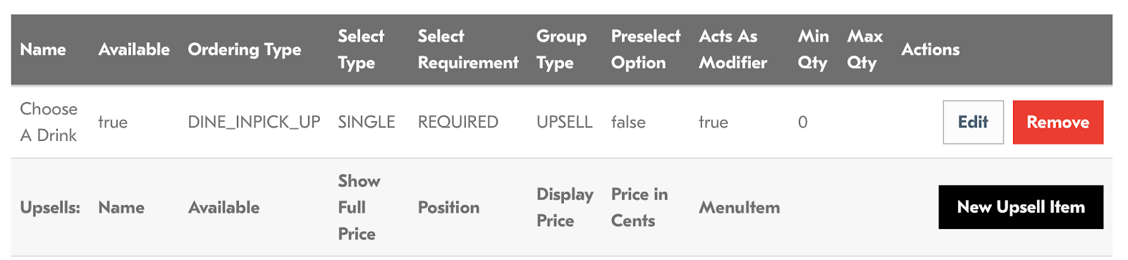 How to create combos/deals – me&u