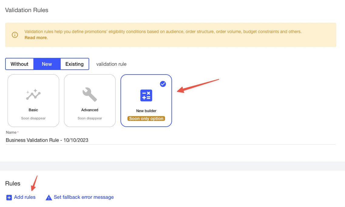 5. How to add validation rules or requirements to your Reward ...